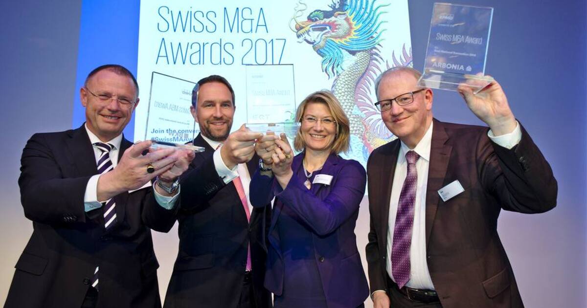 KPMG vergibt die Swiss M&A Awards 2017
